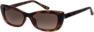 Guess Femme, Accessoires, Brun, Taille: 55 MM Lunettes de soleil
