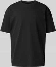 Samsøe & Samsøe T-Shirt mit geripptem Rundhalsausschnitt Modell HUDSON