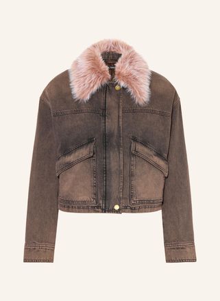 Marc Aurel Marc Aurel Jeansjacke Mit Abnehmbarem Kragen braun