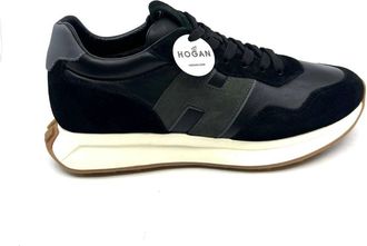 Hogan Homme, Chaussures, Noir, Taille: 40 1/2 EU H601 Baskets