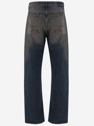 Golden Goose Mens Jeans Cotton Denim, Dark Denim