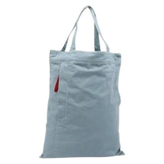 Prada Pre-owned Vintage Tote Bag - - Pre-owned - Damen - Blau - ONE SIZE