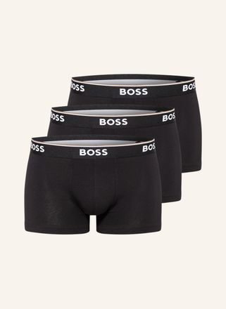HUGO BOSS 3er-Pack Boxershorts Power schwarz