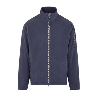 Aquascutum Full Zip Polar Fleece - - Sport - Herren - Blau - 2XL