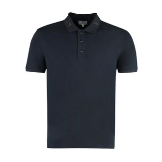 Woolrich Polo-Shirt aus Baumwoll-Piqu&eacute; - - Tops - Herren - Blau - S