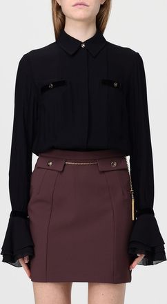 Elisabetta Franchi Hemdbluse ELISABETTA FRANCHI Damen Farbe Schwarz