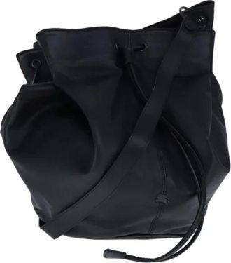 Burberry Pre-owned Cuir sacs-ports-paule - Femme - Pre-owned - Noir - Taille: ONE Size
