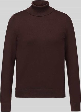 Jake*s Casual Slim Fit Rollkragenpullover aus Viskose-Mix
