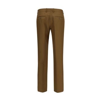Burberry Womens Brown Wool Oves Aries Dress Pants