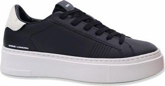 Crime London Weightless Low Top, Chaussures Sneakers, Mode Cuir Femme, Noir, 39 EU