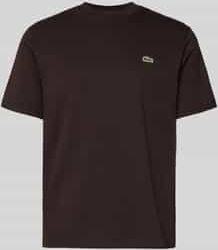 Lacoste Regular Fit T-Shirt aus reiner Baumwolle