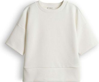 OPUS Sweatshirt Sweatshirt GASOPI Loose aus Modal Mix