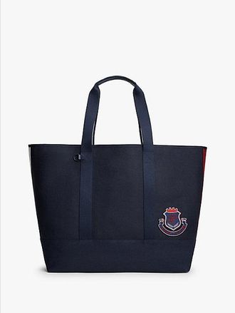 Tommy Hilfiger Cabas Heritage en toile r&eacute;versible