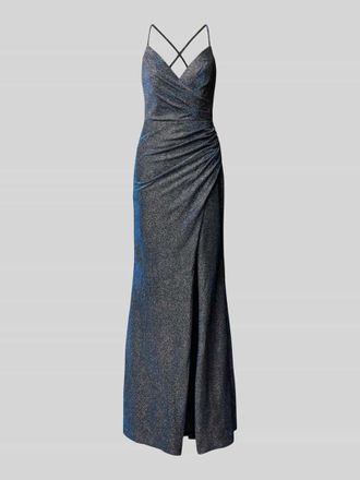 Luxuar Abendkleid mit Raffungen