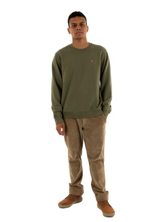 Levi's Herren Crew Sweatshirt L Moss Olive 0908736 French Terry