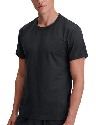 CALIDA RMX Sleep T-Shirt Herren, Bio Baumwolle, sportlicher Schnitt, amtungsaktiv, pflegeleicht