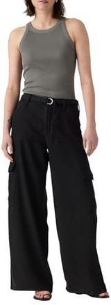 Levi's Baggy Dad Cargo Pantalon, Drapey Caviar GD, 28W / 30L Femmes