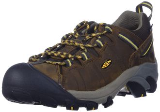 Keen Targhee II Wanderschuh f&uuml;r Herren, niedrige H&ouml;he, wasserdicht, Cascade Brown/Golden Yellow, 9.5 Wide