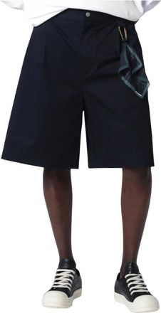 Darkpark Darkpark, Homme, Shorts, Bleu, Taille: S Denis Wide-leg Shorts