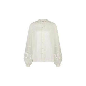 Fab By Fabienne Chapot Romantische Sonnenbluse - - Blouses & Shirts - Damen - Wei&szlig; - M