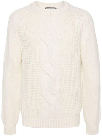 Canali pull nervuré à design tressé - Tons neutres