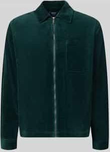 Mc Neal Regular Fit Hemdjacke aus Cord mit Brusttasche