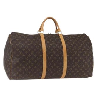 Louis Vuitton Pre-owned Vintage Canvas Weekender - - Pre-owned - Damen - Braun - ONE SIZE