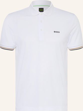 HUGO BOSS Funktions-Poloshirt Toc Game weiss
