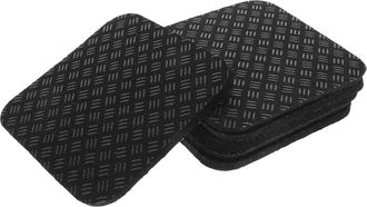 TOPBATHY 6 Stück Teiliges Doppelseitige rutschfeste Silikon Matte für Sportgeräte Vibrationsdämpfende Bodenschutzmatte Geräuschreduzierende Unterlage für Laufb