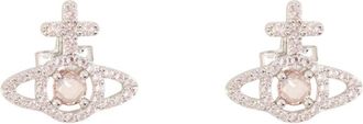 Vivienne Westwood Olympia CZ Ohrringe - - Accessories - Damen - Grau - ONE SIZE