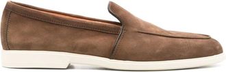 Santoni Homme, Chaussures, Brun, Taille: 43 1/2 EU Mocassins