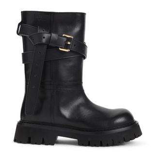 Moschino Schwarze Damen Stiefeletten - - Shoes - Damen - Schwarzk - 36 EU