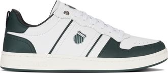 K-Swiss Kswiss Mens Lozan Match LTH,Wht/Grn Gbls/Snwwht,42,5EU