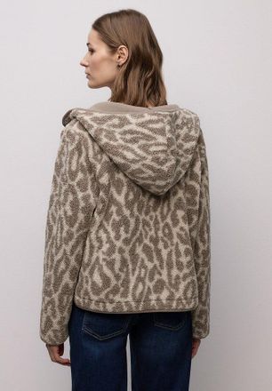 Street One Cardigan mit Leoprint