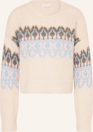 Mrs & Hugs Mrs & Hugs Pullover Mit Alpaka weiss