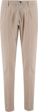 Eleventy Homme, Pantalons, Rose, Taille: W36 Slim-fit Pantalons