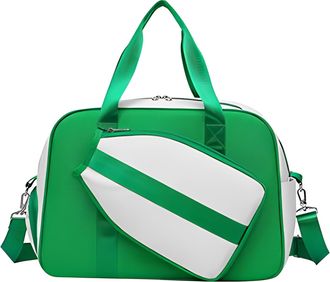 Generic Tennistasche - Tennis-Tragetasche f&uuml;r Damen und Herren mit Schuhfach | abnehmbarer Schultergurt, Schl&auml;ger-Paddel-Aufbewahrung, Handtasche f&uuml;r Sport, A