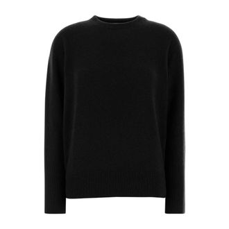 The Row Femme, Pulls, Noir, Taille: 38 FR Cashmere Tricots