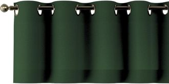 Dekoria Kurzgardine mit Ösen Schal Gardine Dekoschal 390 x 40 cm dunkelgrün