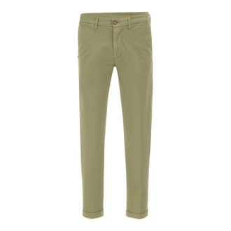 Re-hash Homme, Pantalons, Vert, Taille: W33 Mucha Chinos