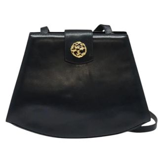 Ferragamo Pre-owned Leather Shoulder Bag - - Pre-owned - Damen - Blau - ONE SIZE