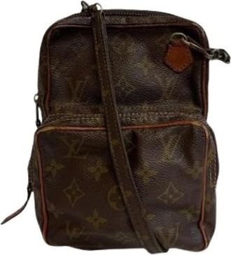 Louis Vuitton unisex, Pre-owned, Brun, Taille: ONE Size Sac bandouli&egrave;re vintage en toile Pre-owned