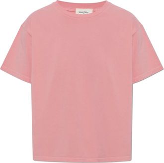 American Vintage Femme, Tops, Rose, Taille: 42 FR T-shirt col rond