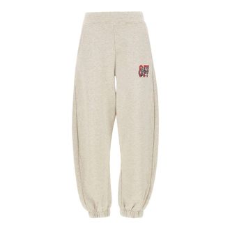 Off-white Off College Sweatpants - - Trousers - Damen - Beige - M