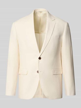 Selected Regular Fit Sakko aus Leinen-Baumwoll-Mix