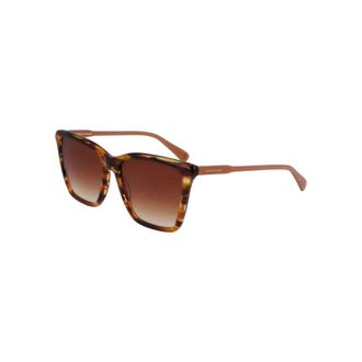 Longchamp Femme, Accessoires, Brun, Taille: ONE Size Lunettes de soleil en acétate marron avec catégorie 3