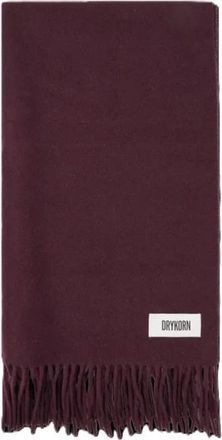 Drykorn Weicher Fransenschal Bordeaux Winter Look - - Accessories - unisex - Braun - ONE SIZE