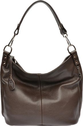 Roberta M Kastanienbraun Rindsledertasche