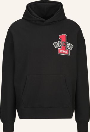 19V69 19V69 Italia Oversized Hoodie Quentino Racing 1 schwarz