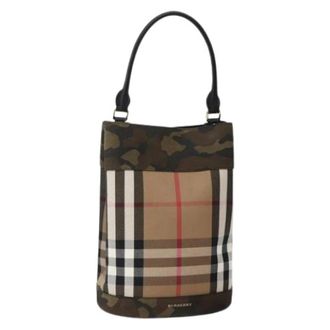 Burberry Sac Seau en Toile Pre-owned - Femme - Pre-owned - Multicolore - Taille: ONE Size